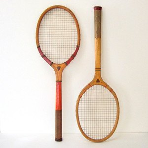 Vintage & Old Wooden Tennis Rackets from 1970+: Amazon.co.uk: Sports ...