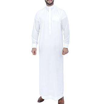Daffah Saudi Summer thobe (56-62 all colours): Amazon.co.uk: Clothing
