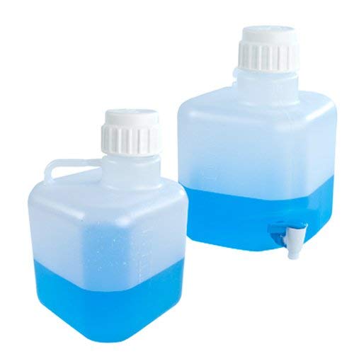 10L PP Square Carboy With Corner Stopcock 90mm Neck on Galleon Philippines