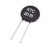 uxcell NTC Thermistor Resistors 8D-20 6A 8 Ohm Inrush Current Limiter ...
