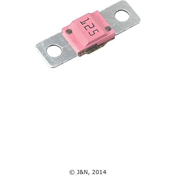 Amazon.com: Bussmann AMI-125 125 Amp Bolt On Fuse For Power ...