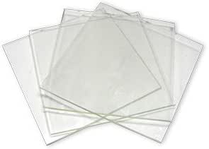 Amazon.com: System 96 6inch Clear Glass Squares - 4 Pack: Arts, Crafts ...