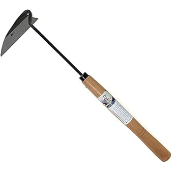 Amazon.com : HACHIEMON Japanese Weeding Sickle Very Sharp Edge Nejiri ...