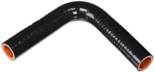 100 PSI Maximum Pressure HPS HTSEC90-044-BLK Silicone High Temperature 4-ply Reinforced 90 ...