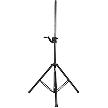 Amazon.com: ASC Pro Audio Mobile DJ Light Stand 10 Foot Height Crank Lighting or Speaker Tripod ...