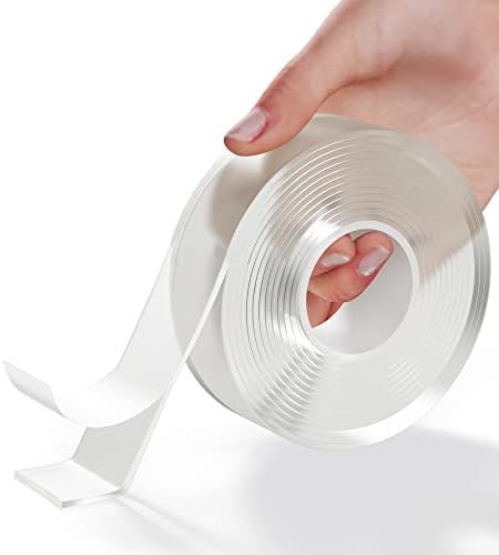 Heavy Duty Double Sided Tapes,Reusable Traceless Strong Sticky Tape ...