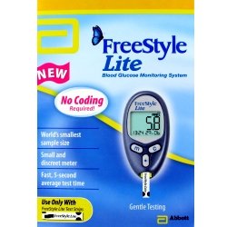 FreeStyle Lite Blood Glucose Monitoring System: Amazon.co.uk: Health ...