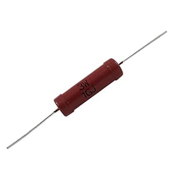 Amazon.com: uxcell 1G Ohm 3W 5% Resistance Glaze High Voltage Resistor ...