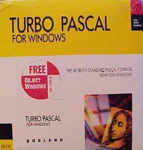 BORLAND TURBO PASCAL FOR WINDOWS Version 1.0: Amazon.co.uk: Software