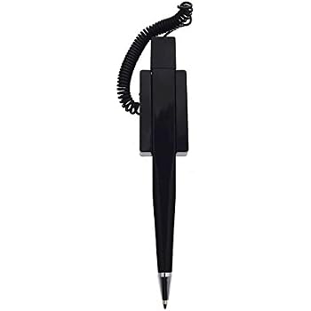 Amazon.com: Marketing Holders Security Bank Pen Corded Pen: Kitchen ...