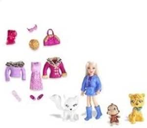 Amazon.com: Polly Pocket Sparklin' Pets Fashions Polly: Toys & Games