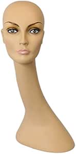 Amazon.com: Long Neck Female Display Mannequin Head Form : Arts, Crafts ...