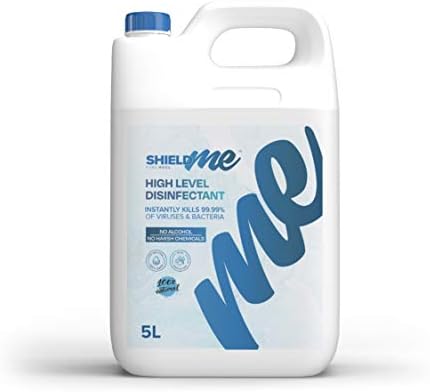 SHIELDme High Level Hand Sanitizer & Surface Disinfectant 100% Natural ...