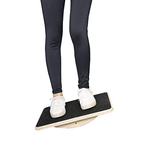 FORLRFIT Professional Wooden Balance Board, Rocker Board-17.” Full Anti ...