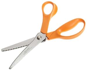 Amazon.com: Fiskars 97917097 Scallop Fabric Shears