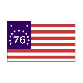 Amazon.com : 3'x5' Bennington 76 American FLAG : Outdoor Flags : Garden ...