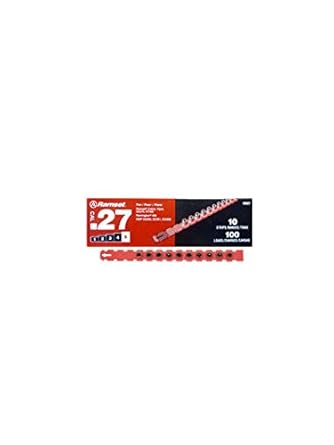 Ramset 5Rs27 Box Of 100 #5 "Red" 27 Cal Strip Loads(Sold By 2 Pack ...