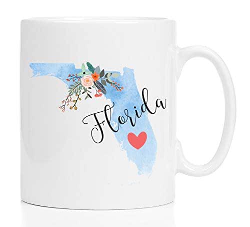 Amazon.com: Personalized Florida Mug Florida Souvenir Florida Gift for ...