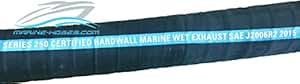 Amazon.com: 4" inch ID MARINE WET EXHAUST HOSE HARDWALL WIRE REINFORCED ...