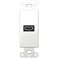Amazon.com: Datacomm Electronics 20-4501-WH Connect Wall Plate Insert : Electronics