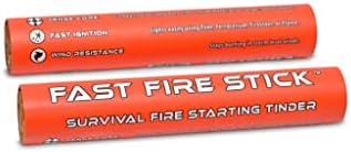 Procamptek Fast Fire Stick - Survival Fire Starting Tinder, New Fat ...