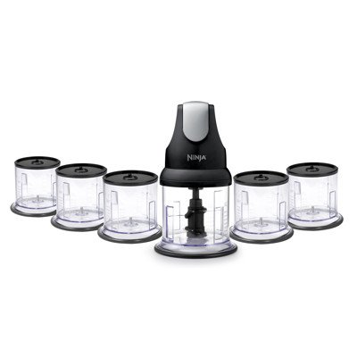 Amazon.com: Ninja Professional Stackable Chopper with 6 16oz Bowls and ...