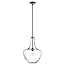 Kichler 42046NICS Everly Pendant 1-Light, Brushed Nickel - - Amazon.com