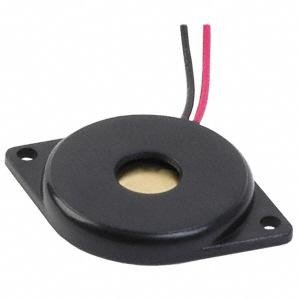 Speakers & Transducers 24 mm, 30 V, 88 dB, 5.0 kHz, Panel Mount w/Wire ...