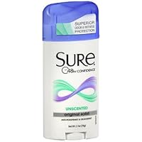 Amazon.com : Sure Invisible Solid Anti-Perspirant and Deodorant ...