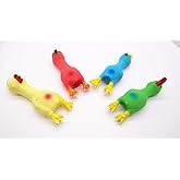 Pet Supplies : Wettarn 4 Pcs 3.5 Inch Squeak Latex Dog Toy Soft Rubber Cute Face Puppy Squeaky ...