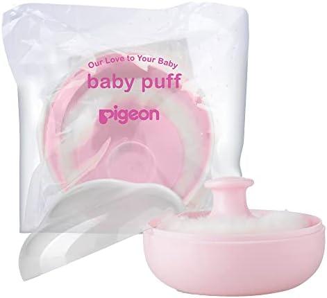 Pigeon, Baby Powder Case With Puff, For Easy And Non-Messy Application ...