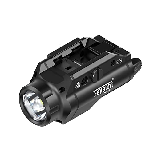 Feyachi HL-20 Pistol Light Compact 400 Lumens Weapon Light Pistol ...