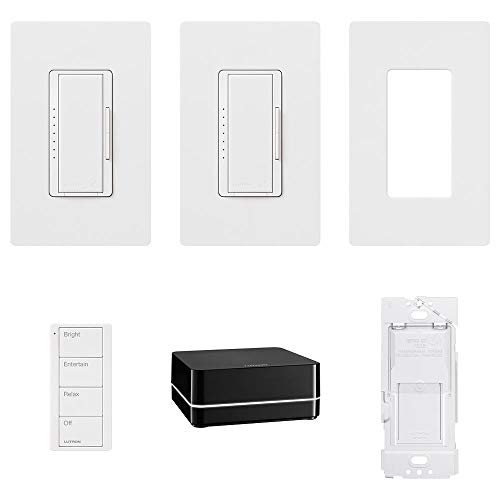 Lutron RA2 Select Starter Kit White - RR-SEL-KIT-1 | Pricepulse
