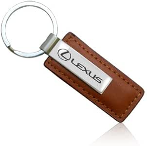 Amazon.com: Lexus Brown Leather Key Chain, Official Licensed: Automotive