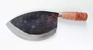 Amazon.com: Master Kuo FN Big G-5 Large Fish Knife Custom Forged Spring ...