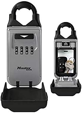 Master Lock 5420EURD Key Safe with Adjustable Shackle [Combination ...