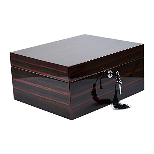 Smooth Smoker Cigar Humidor ~ Genuine Spanish Red Cedar Wood High Gloss ...