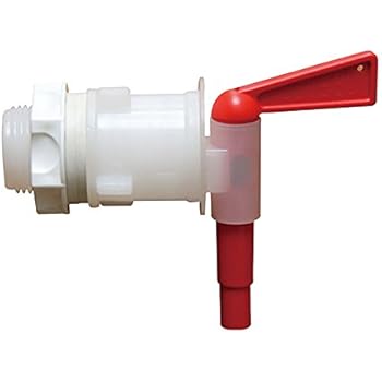 Amazon.com: 2 PACK Plastic Bottling Bucket Spigot tap faucet for ...