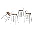 Amazon.com: Yongchuang Metal Counter Height Bar Stool for Indoor ...