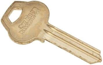 Amazon.com: Corbin Russwin Key Blank, Brass, 59A1-6PIN, Sold Each: Home ...