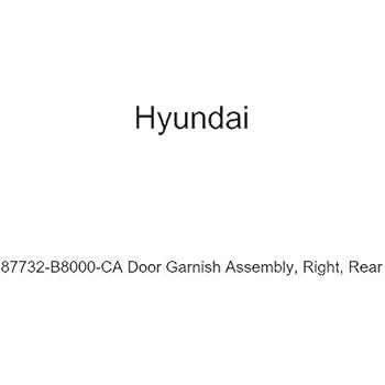Amazon.com: Genuine Hyundai 87732-B8000-CA Door Garnish Assembly, Right ...