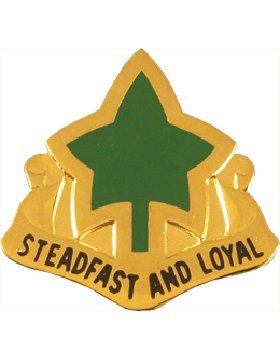 Amazon.com: 4th Infantry Division Unit Crest (Steadfast And Loyal ...