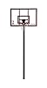 Spalding NBA Ratchet Lift 44" In-Ground Basketball Hoop in Kuwait ...