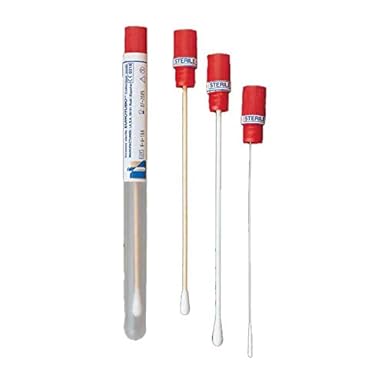 Medline Scientific 300250.2 Deltalab Plain Sterile Swab with Round Tube ...