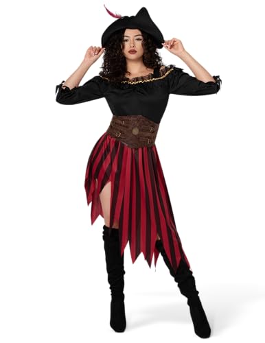 Spooktacular Creations Pirate Costume Women Halloween Adult Pirate