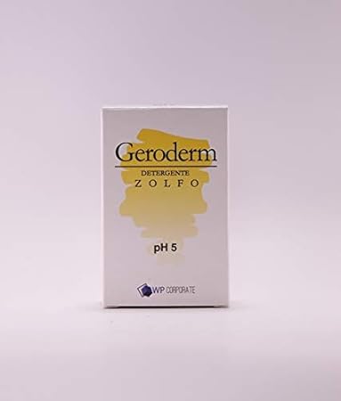 GERODERM SAPONE SYNDET allo ZOLFO pH 5: Amazon.it: Salute e cura della ...