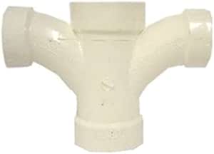 2"x2"x1-1/2"x1-1/2" DWV PVC Double Combi Tee Wye - Pipe Fittings ...