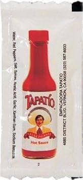 Amazon.com : Tapatio Hot Sauce Travel Camp Packet 20 Set : Grocery ...