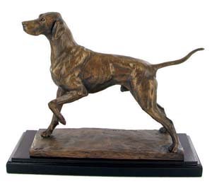 Bronze Pointer Dog Statue, Perfect Gift For Dog Lovers, Cold Cast ...