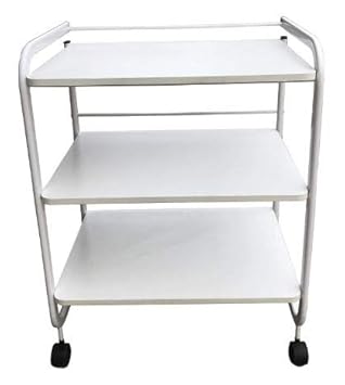 Aesthetic Cart Office Cart (60x43x82cm, White): Amazon.co.uk: Kitchen ...